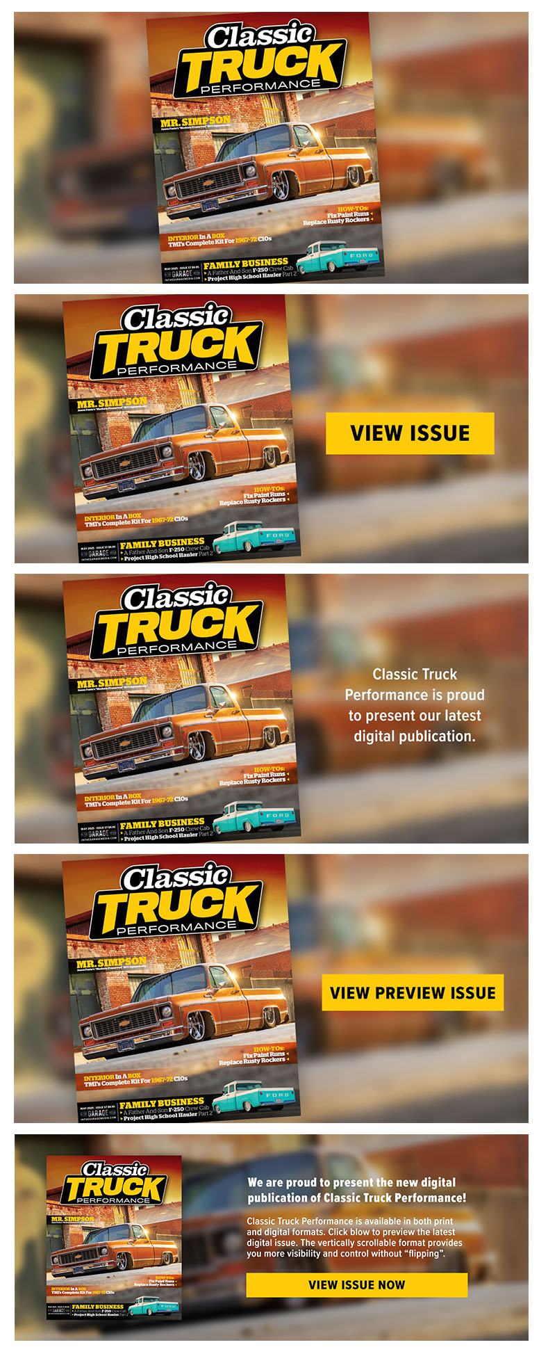 Issue Promotional Assets