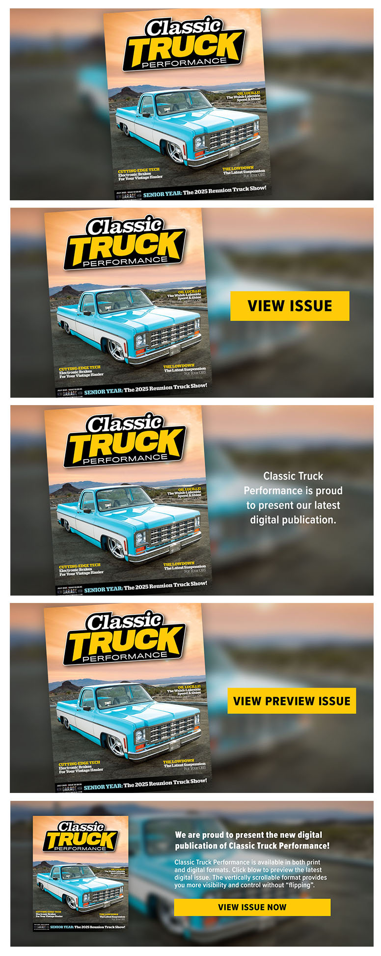 Issue Promotional Assets